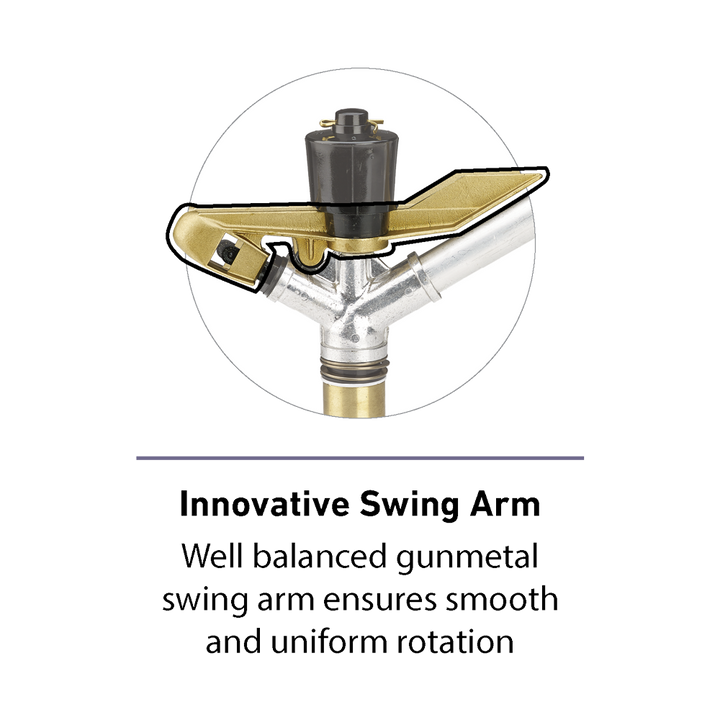 Jain Irrigation Rain Gun 162 & 163 PC Sprinkler Pack of 1