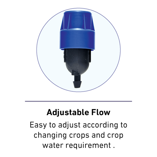 Jain Irrigation Vari Flow ™ Dripper
